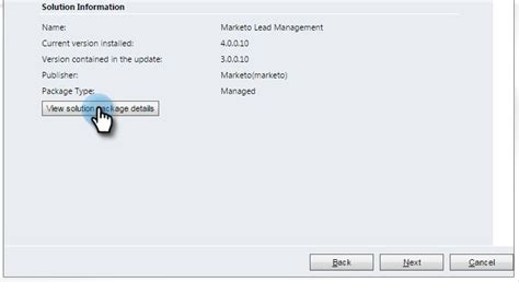 Install Marketo For Microsoft Dynamics 2016 Dynamics 365 On Premises Step 1 Of 3 Adobe Marketo