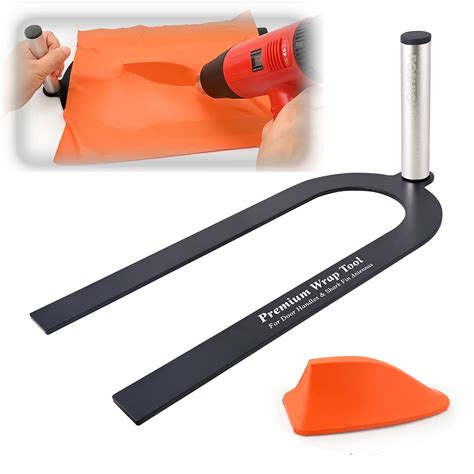 자동차 바디 필름 Foshio 상어 핀 안테나 U자형 홀더 자동차 포장 U Ezee 지원 백미러 도어 핸들 탄소 필름 설치 도구 Best Top5 Digital Shop