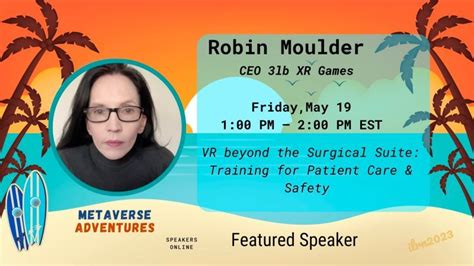 Nurses Patientcare Patientsafety Hospitalitytechnology Robin Moulder 🔜 Immersive X