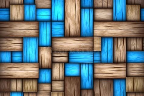 Surreal Three Dimensional Wooden Background Texture Created With Generative Ai Technology Stock