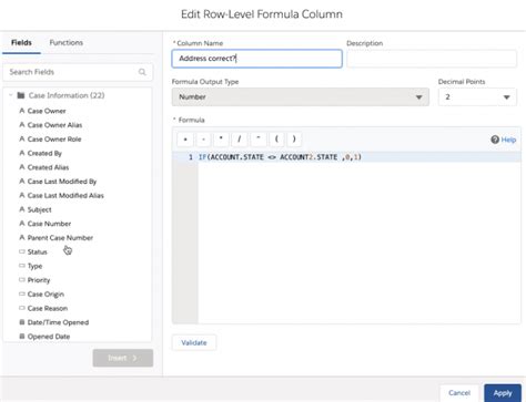 summary formulas vs row level formulas in salesforce [ examples]