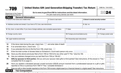 Irs Form 709 What It Is Who Must File And Why