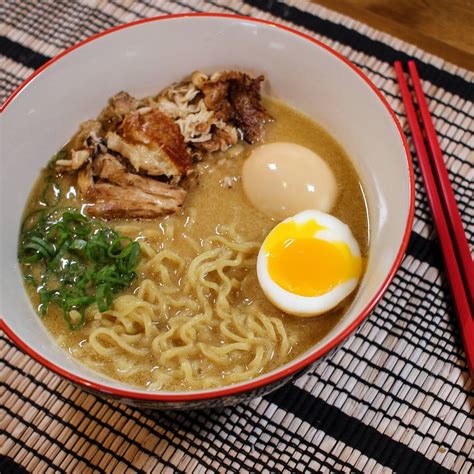 Homemade Chicken Paitan Ramen Rfood