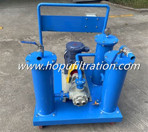 Used Oil Filtration Machine Portable Oil Particles Filter Unit
