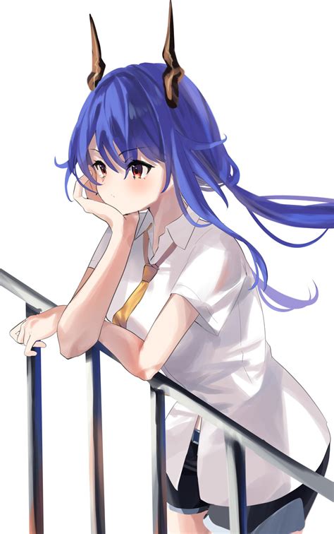 Ch En Arknights Drawn By Lily Danbooru