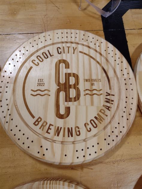 12 Customizable Cribbage Board With Pegs Etsy