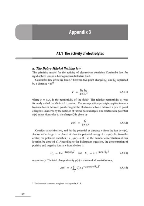 Appendix 3 Chemistry And The Environment