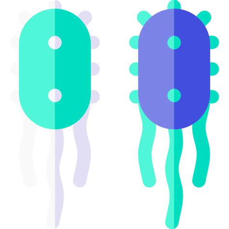 Bacterium Basic Rounded Flat Icon