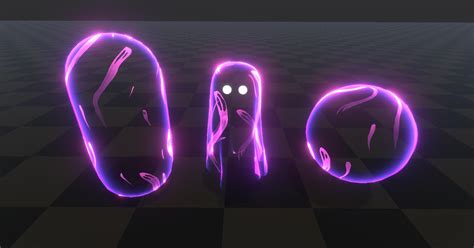 animated ghost shader s fantasy edition vfx 着色器 unity asset store