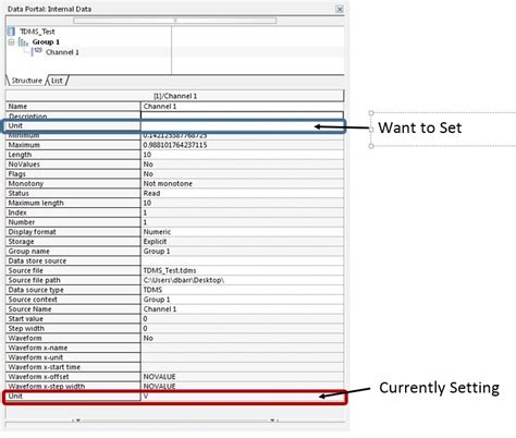 solved creating a tdms file that is compatible with diadem properties