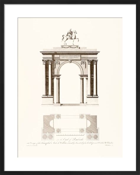 Classical Arches I Art Print By Sir William Chambers King And Mcgaw
