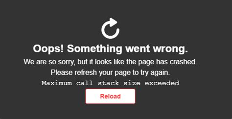 Error Maximum Call Size Exceeded Keeps On Popping Up When Trying To