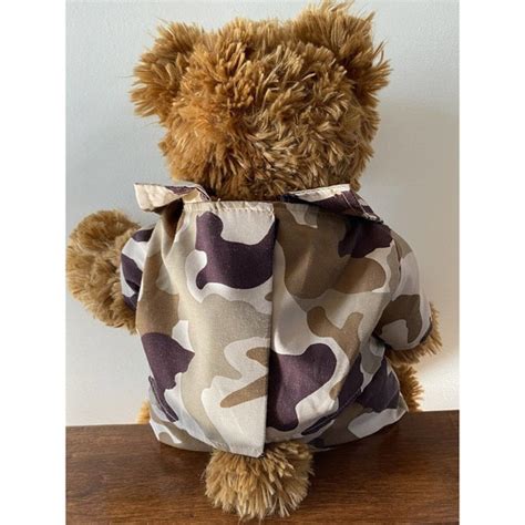 Build A Bear Toys Build A Bear Camo Military Army Soldier Teddy