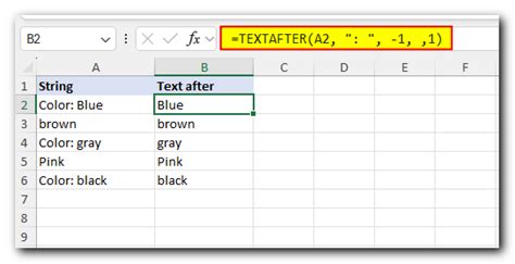 Learn Excel Excel Textafter Function Retrieves Text That Appears After A Specified Character
