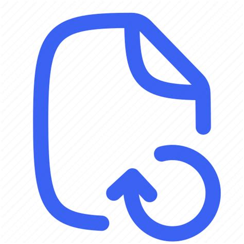 Document File Page Doc Refresh Reload Icon Download On Iconfinder
