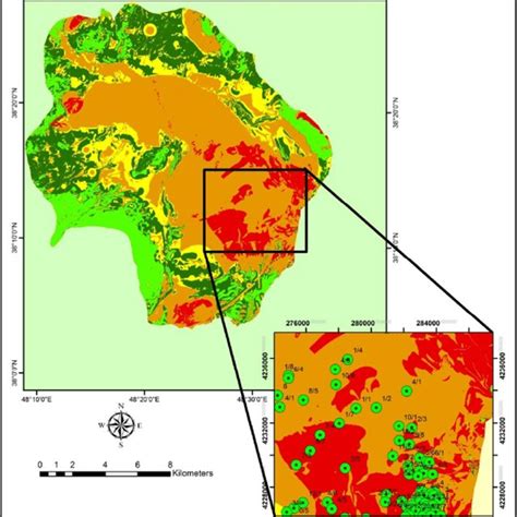 Land Subsidence Susceptibility Map For Ardabil Plain Download