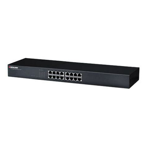 Intellinet 16 Port Gigabit Ethernet Switch 16 Port Rj45 10 100 1000