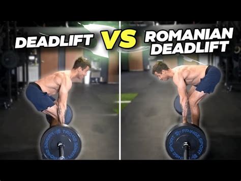 Romanian Deadlift Vs Deadlift With Key Differences And Benefits Explained