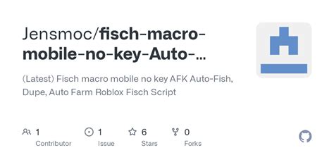 GitHub Jensmoc Fisch Macro Mobile No Key Auto Fish Script Latest Fisch Macro Mobile No Key
