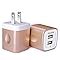Amazon Com USB Wall Charger Charger Adapter AILKIN 2 Pack 2 1A Dual Port Quick Plug Cube For