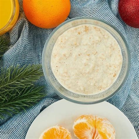 Мандариновый десерт с овсяными хлопьями: состав, время приготовления