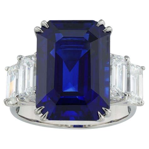 Antique Sapphire Engagement Rings 4 131 For Sale At 1stdibs Blue