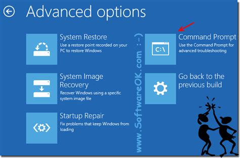 windows 10 system recovery cmd features