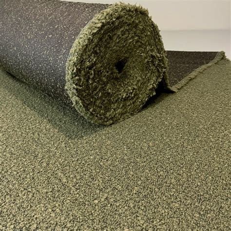 Boucle Fabric Moss Upholstery Textile Olive Nubbly Textured Green