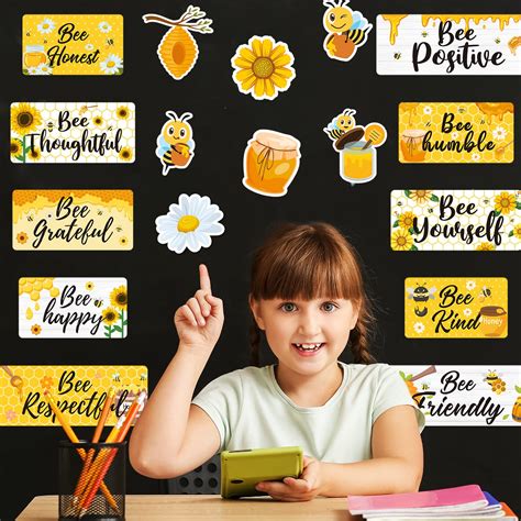 Letter Bee Motivational Posters