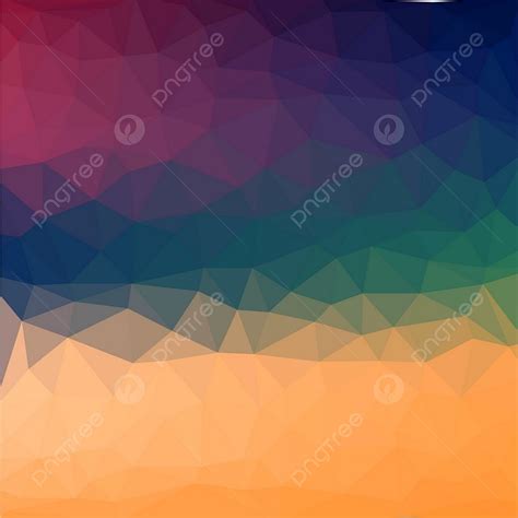 Abstract Low Poly Vector Hd Png Images Abstract Colorful Retro Low Poly Vector Background With