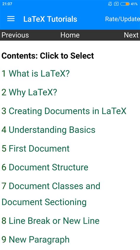 latex in easy tutorials apk for android download