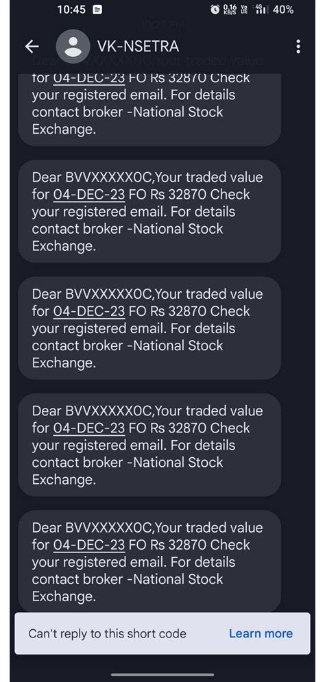 Nse Sending Same Message Mulitple Times Anyone Else Facing The Same Rindianstreetbets