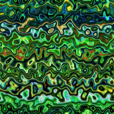 Continuous Decorative Glass Pattern Stock Illustration Illustration