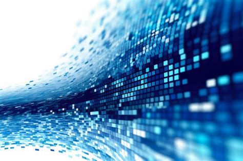 Premium AI Image Data Streams Digital Abstract Technology Background Cyber Pattern Line
