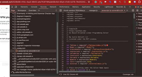 Npm Javascript Lp Solver Ask Us Anything Weweb Community