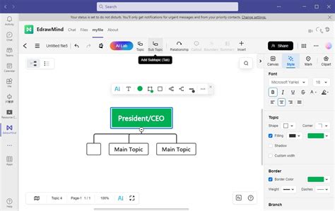 Tools For Creating Org Chart In Microsoft Teams EdrawMind