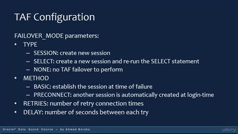 Oracle 12c Data Guard Administration Managing Client Connectivity Lecture 2 Youtube