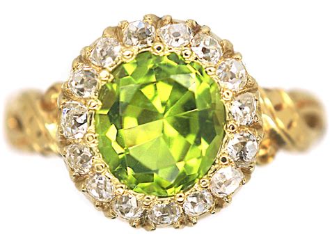 Mens Diamond And Peridot Rings At Jay Hudson Blog