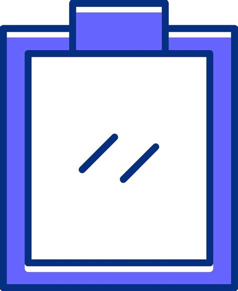 Clipboard Filled Slip Style Icon 53858507 Vector Art At Vecteezy