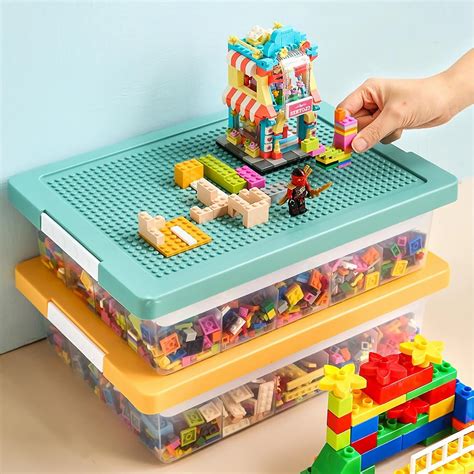 Toys Storage Organizer Box For Lego Toy Storage Box With
