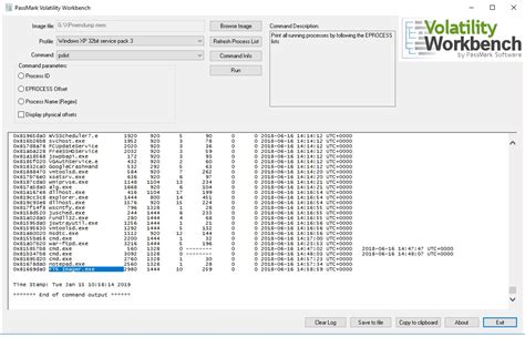 Digital Forensics Examiner Digital Forensics Volatility Workbench