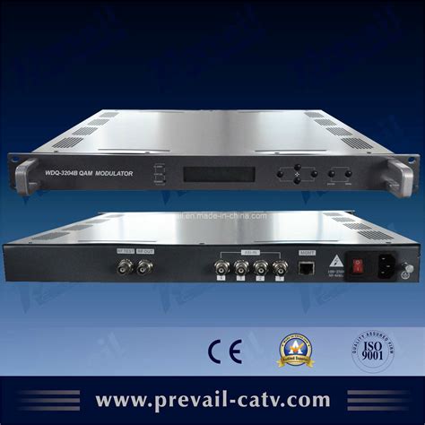 Catv Digital Head End Qam Modulator With Ts Multiplexing Wdq 3204b