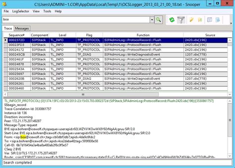 microsoft lync server 2013 debugging tools contains snooper icewolf blog