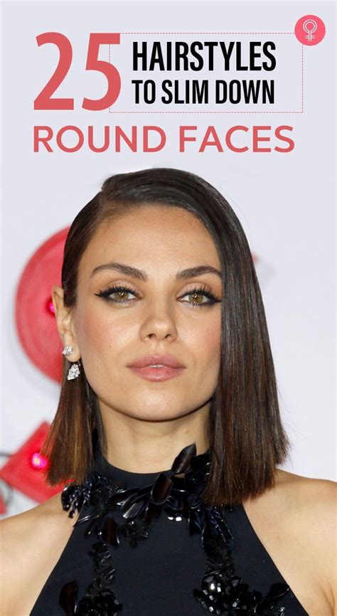 27 Slimming Hairstyles For Round Chubby Faces Artofit