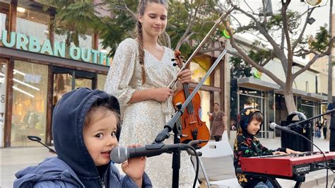 2 Year Old Joins Me Singing Karolina Protsenko Amazing Grace Youtube