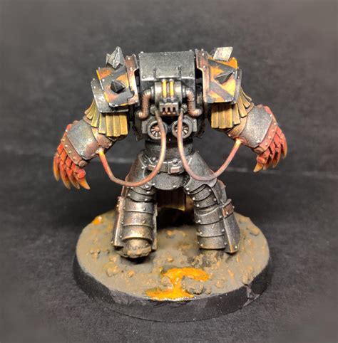 Iron Warrior Cataphractii Terminators With Lightning Claws Rwarhammer40k