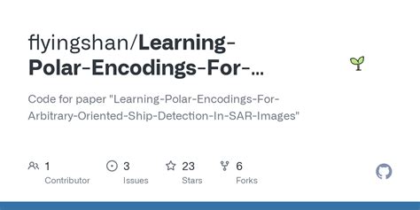 Github Flyingshanlearning Polar Encodings For Arbitrary Oriented Ship Detection In Sar Images