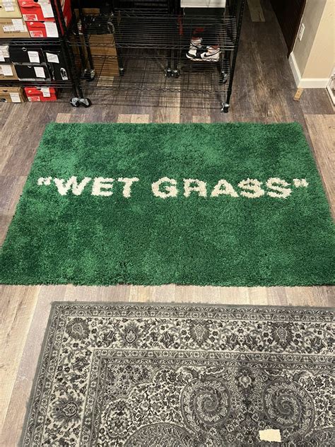 Ikea Ikea Wet Grass Rug Designed By Virgil Abloh Grailed