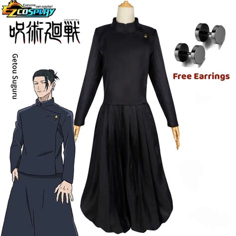 2023 Jujutsu Kaisen Gojo Satoru Cosplay Disfraz Y Gafas De Sol Geto