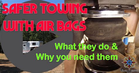 Air Bags For Safe Trailer Towing Trailer Project 1 Trailmeister